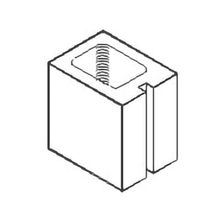 Standard concrete masonry unit