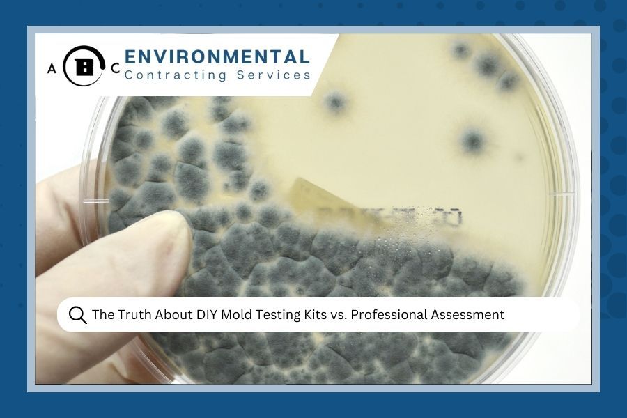 The Truth About DIY Mold Testing Kits vs. Professional Assessment