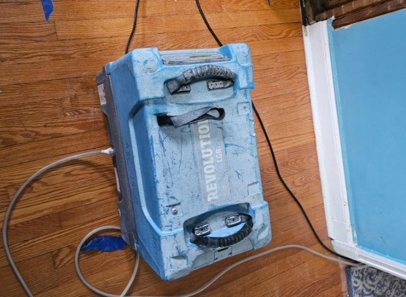 Water-Damaged Room | ABC Environmental Contracting Services