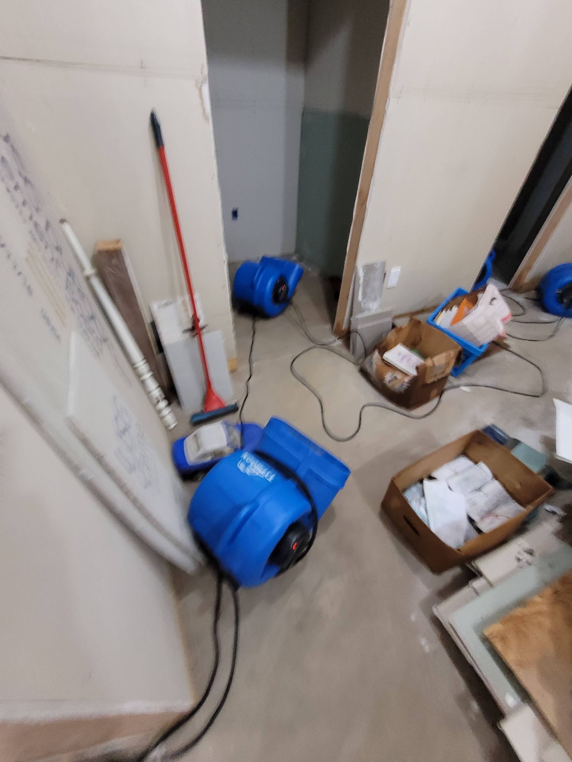 Water Damage Beneath the Cabinets: Water Mitigation Job in St. Louis