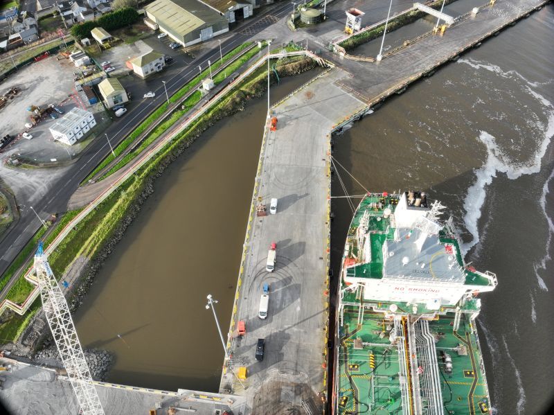 The Foynes Port Jetty project nominated for the Infrastructure Category ...