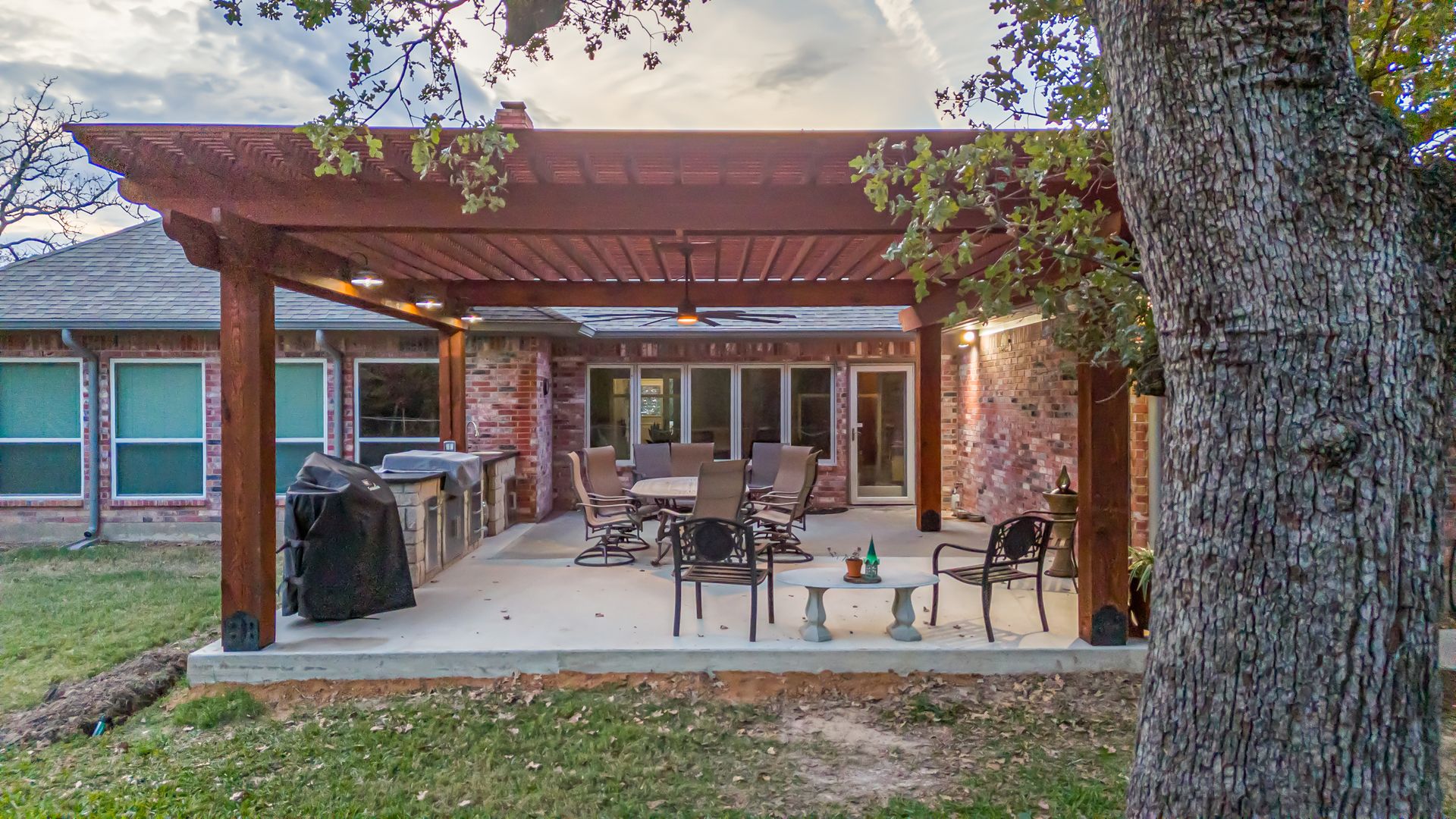 Foxfire Pergola Project | McCulloch Homes | Bryan & College Station, TX