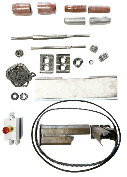 Spare parts for dry plucking machines, flight & tail pullers & other ...