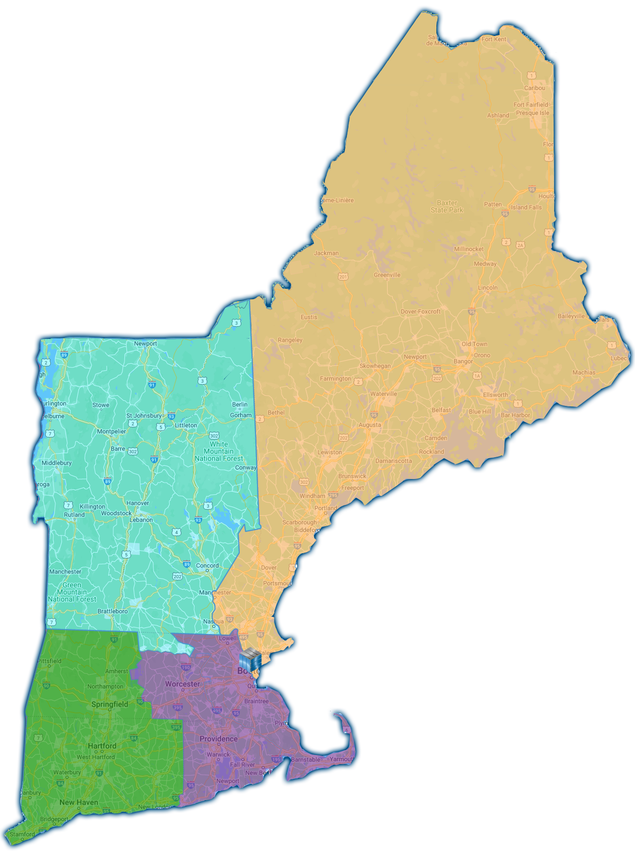 MASEAS | Distribution Territories