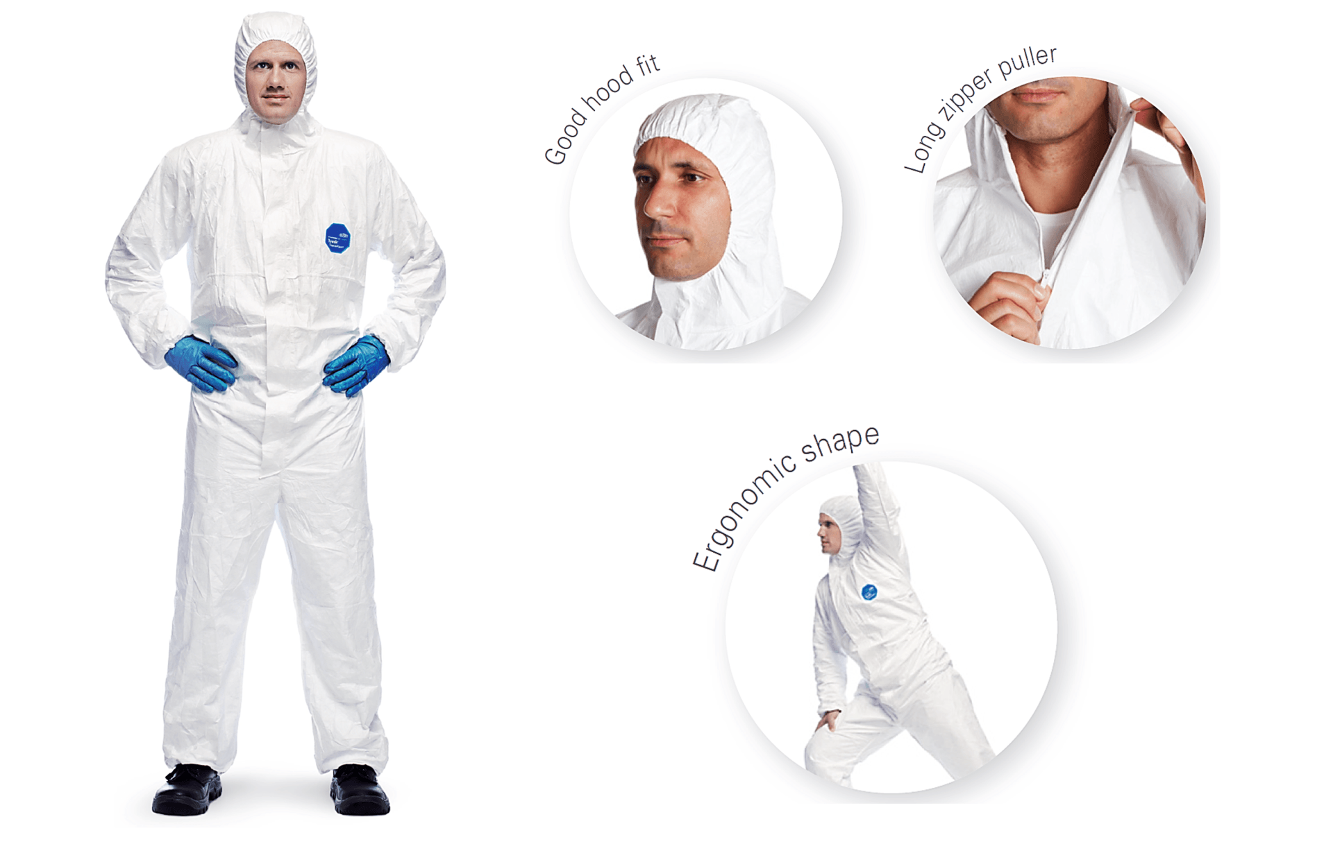 BD-DP-CA1422A Dupont Tyvek® Barrierman Coverall