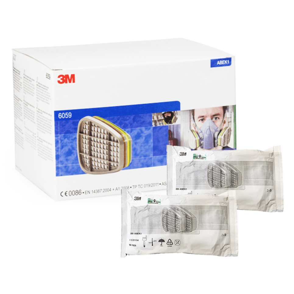Respirator 3M™ 6059 ABEK1 Multi-Gas Cartridge