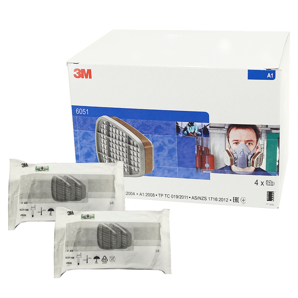 Respirator 3M™ 6051 A1 Organic Vapor Cartridge