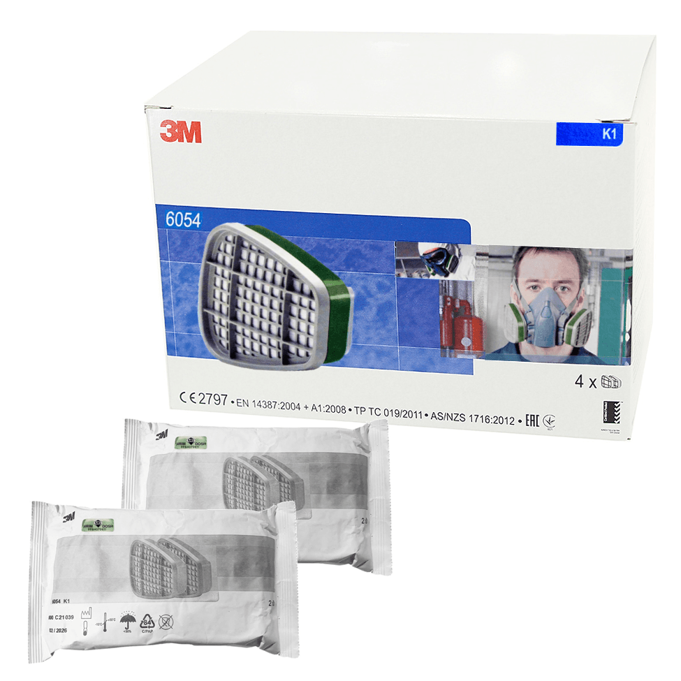 Respirator 3M™ 6054 K1 Ammonia Cartridge