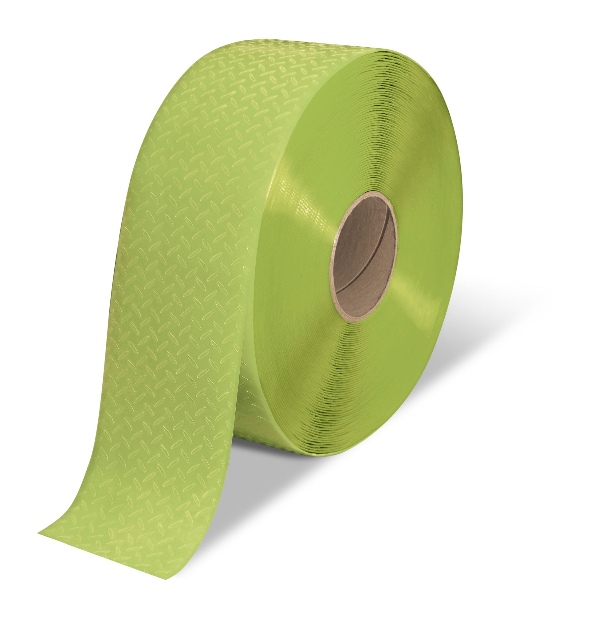 4" Ribbed TAC Tape - Safety Green - 1 Roll