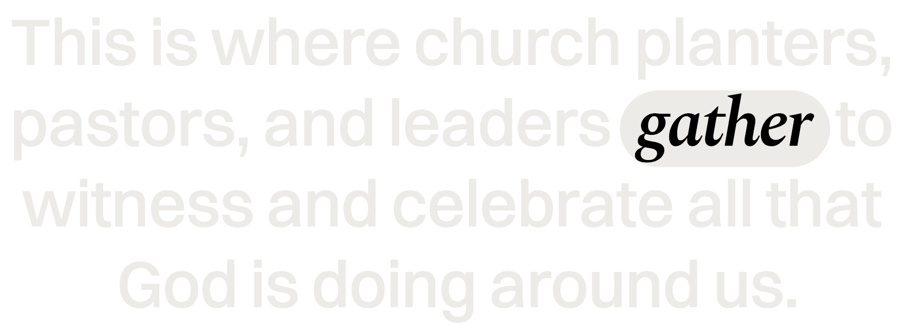 Church Multiplication Network: Developing Leaders, Building the Church