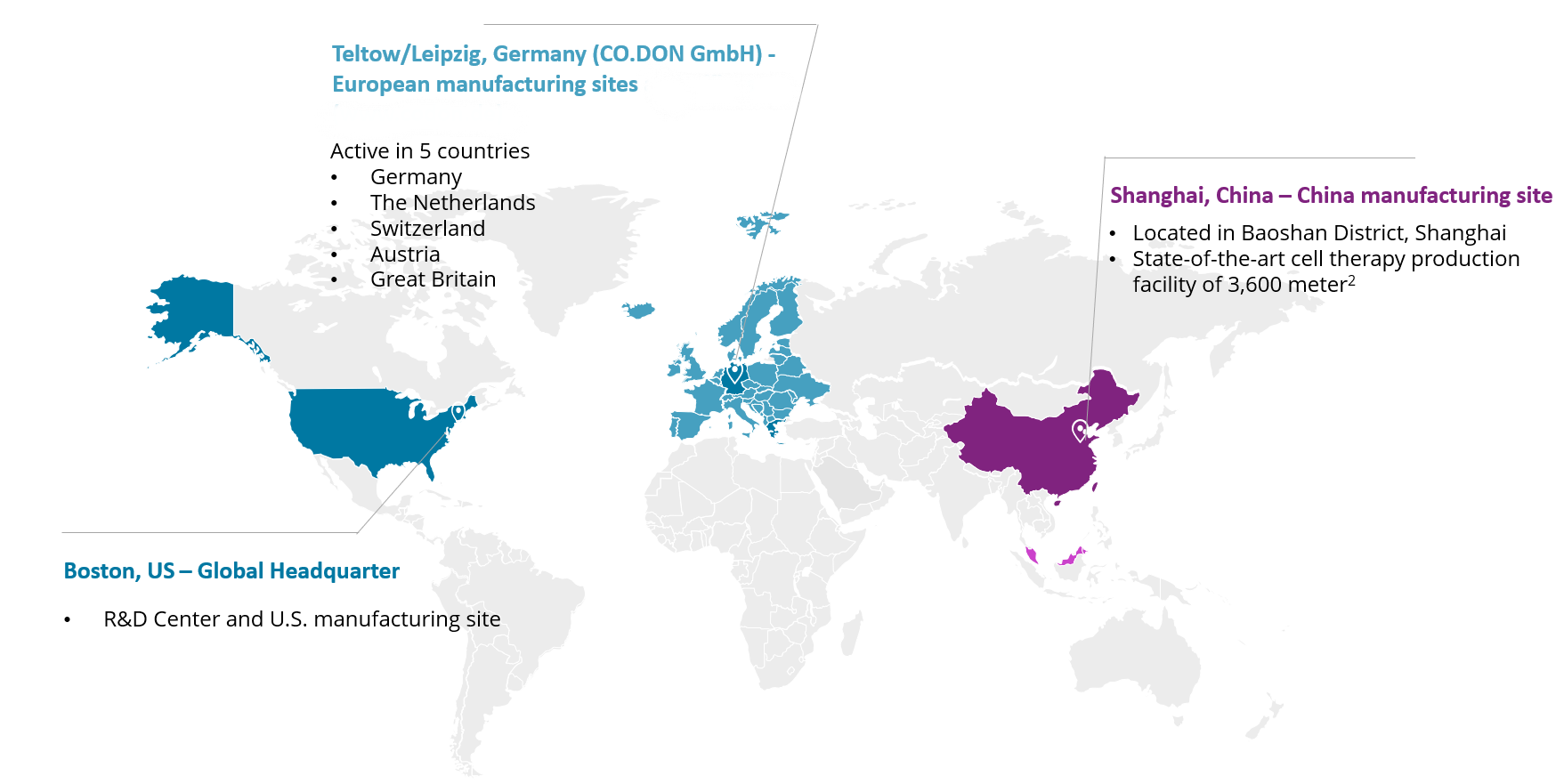 Operation Sites | ReLive Life Sciences