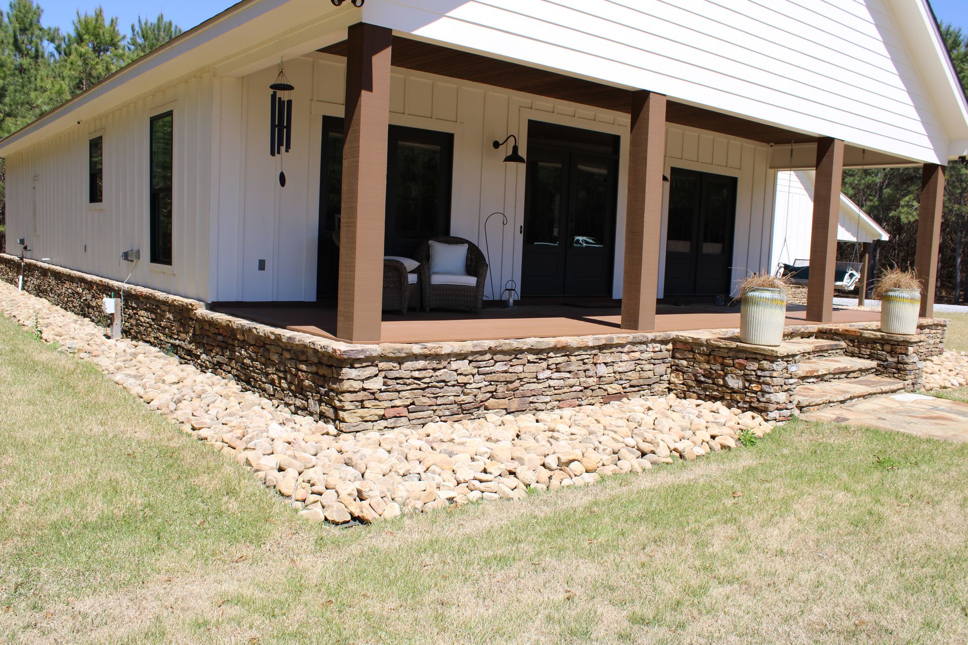 Post Footings & Porches | Tupelo Stone Co. | Since 1981