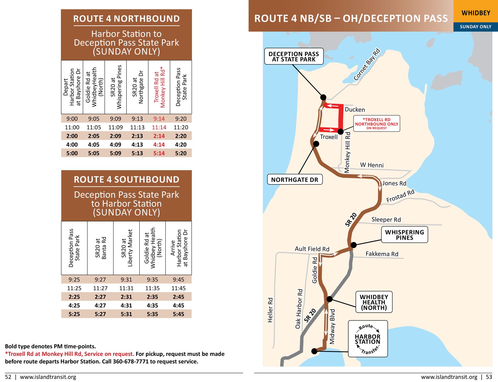 Route 412 Camano/Everett Weekday