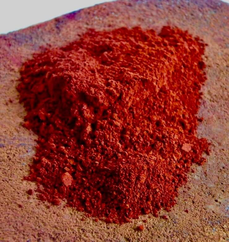 Ochre: an ancient health-giving cosmetic