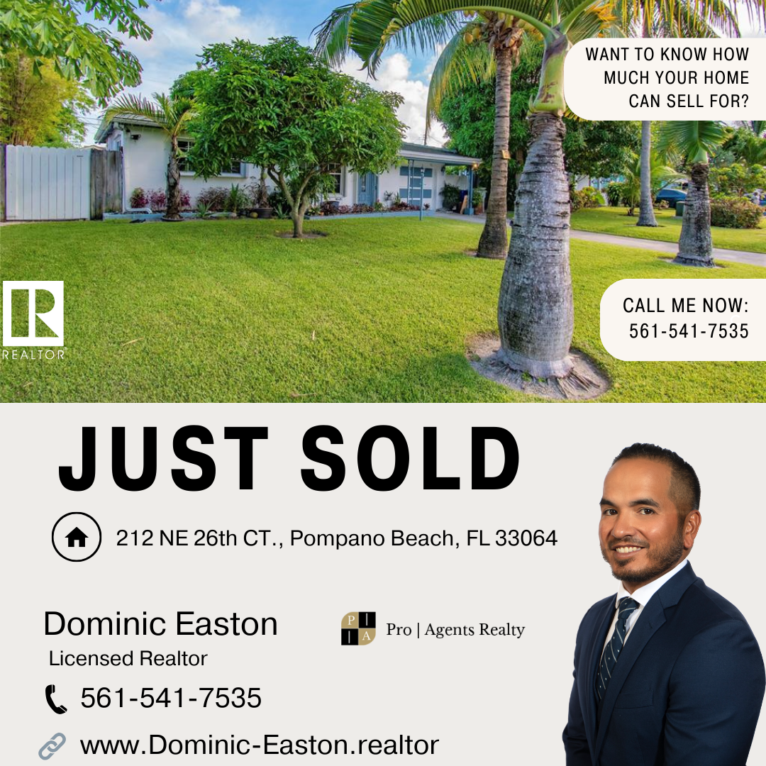 Dominic-Easton.Realtor | South Florida Real Estate Advisor