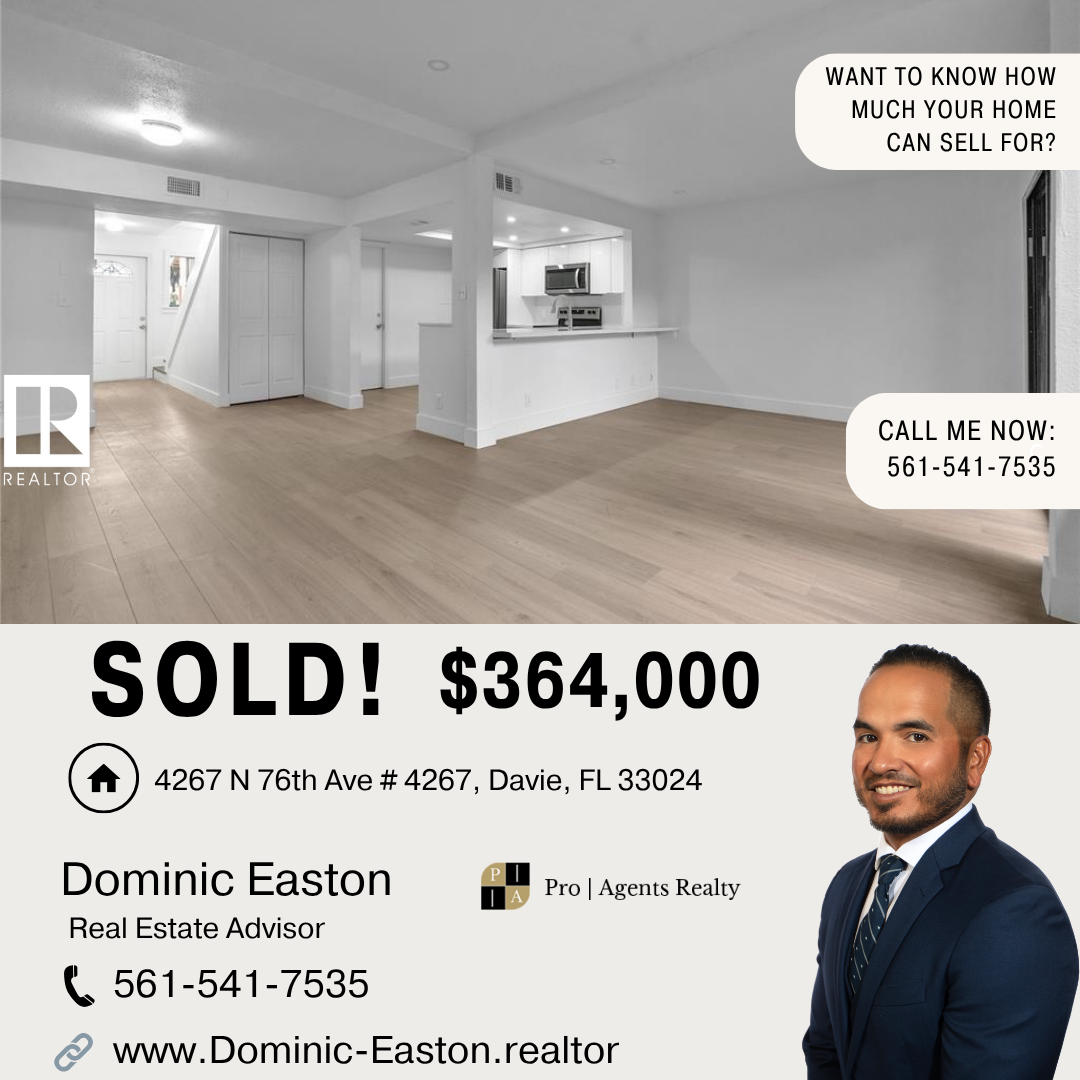 Dominic-Easton.Realtor | South Florida Real Estate Advisor