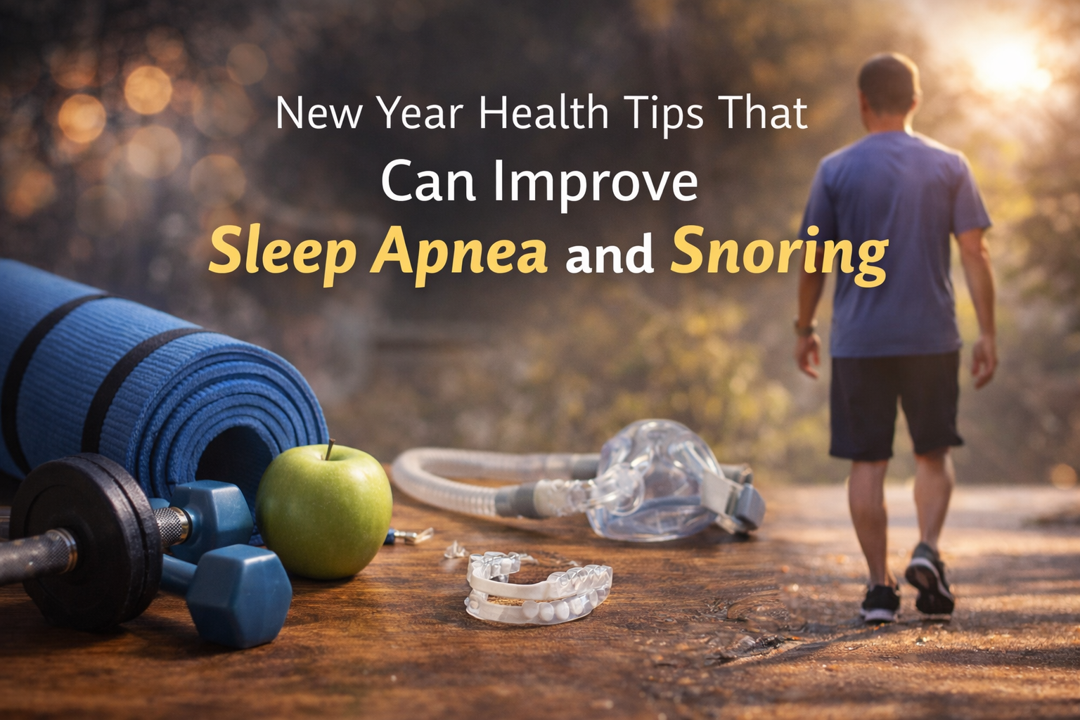 New Year Health Tips That Can Improve Sleep Apnea and Snoring