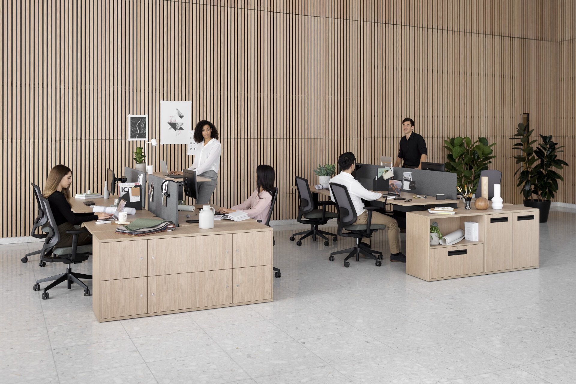 Benching + Workstations | Focus Workplace Furniture