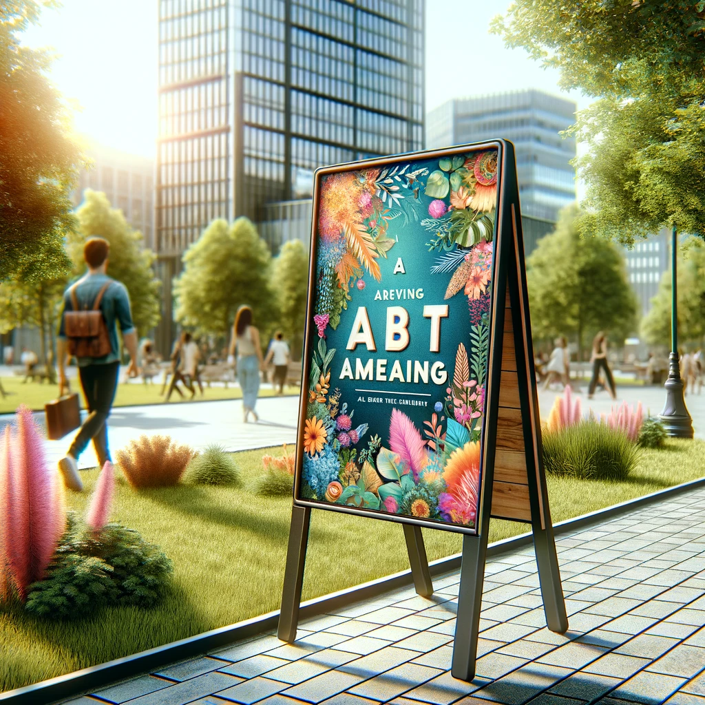 High-Quality A-Frame Signs in Northwood, CA | Your Trusted Print Shop