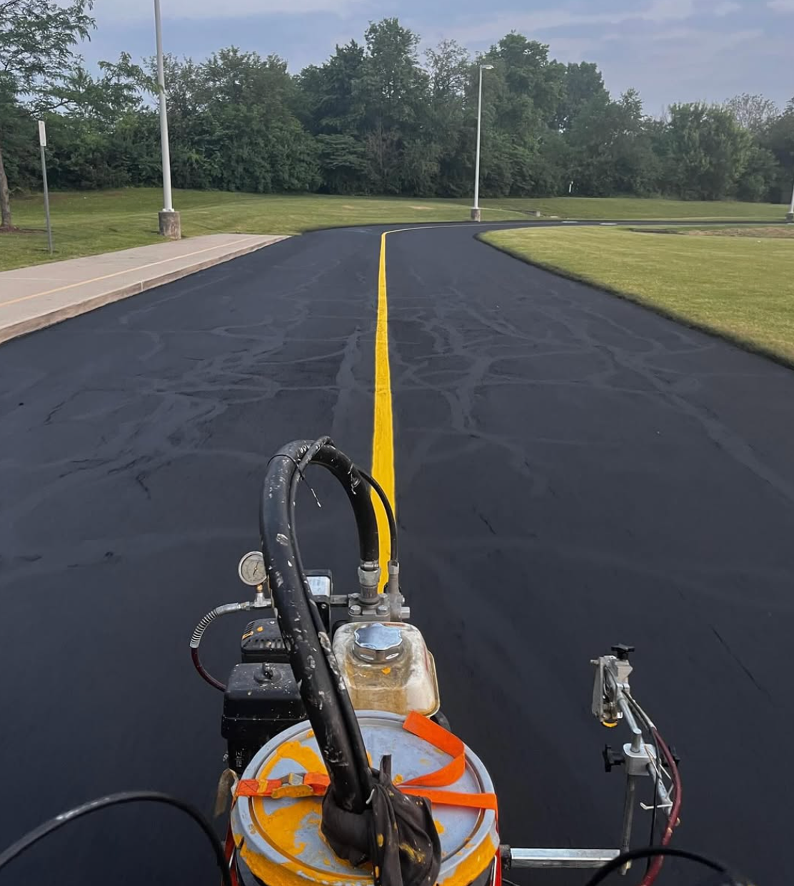 Pavement & Parking Lot Striping | Central Ohio