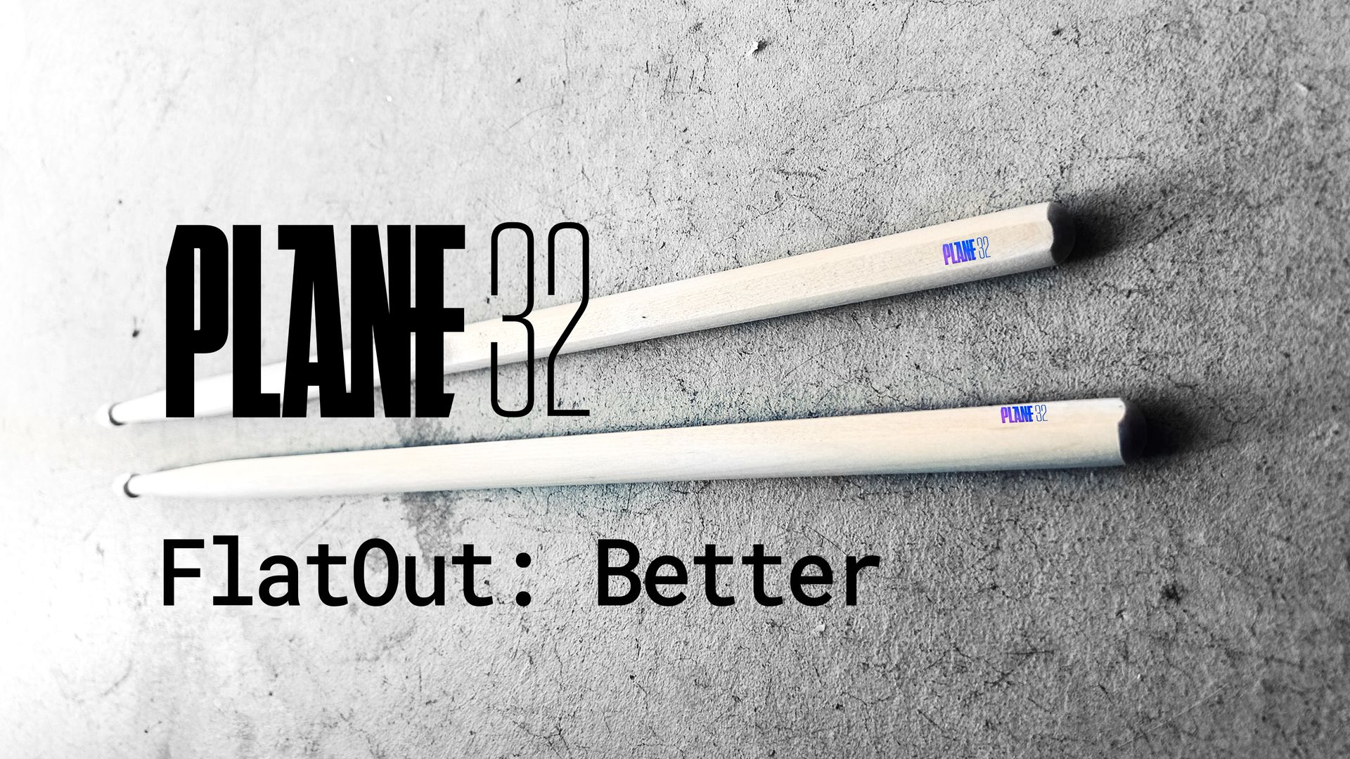 Custom Drumsticks | Plane 32