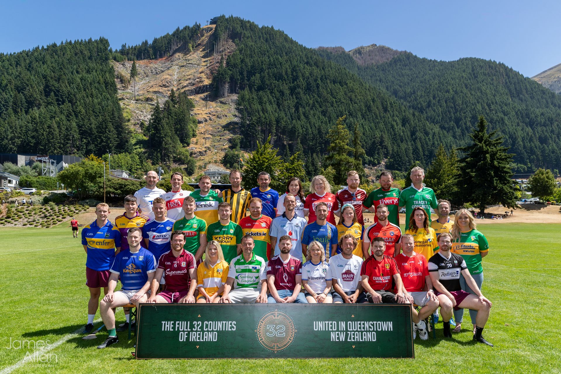The Full 32 Counties of Ireland in Queenstown, New Zealand