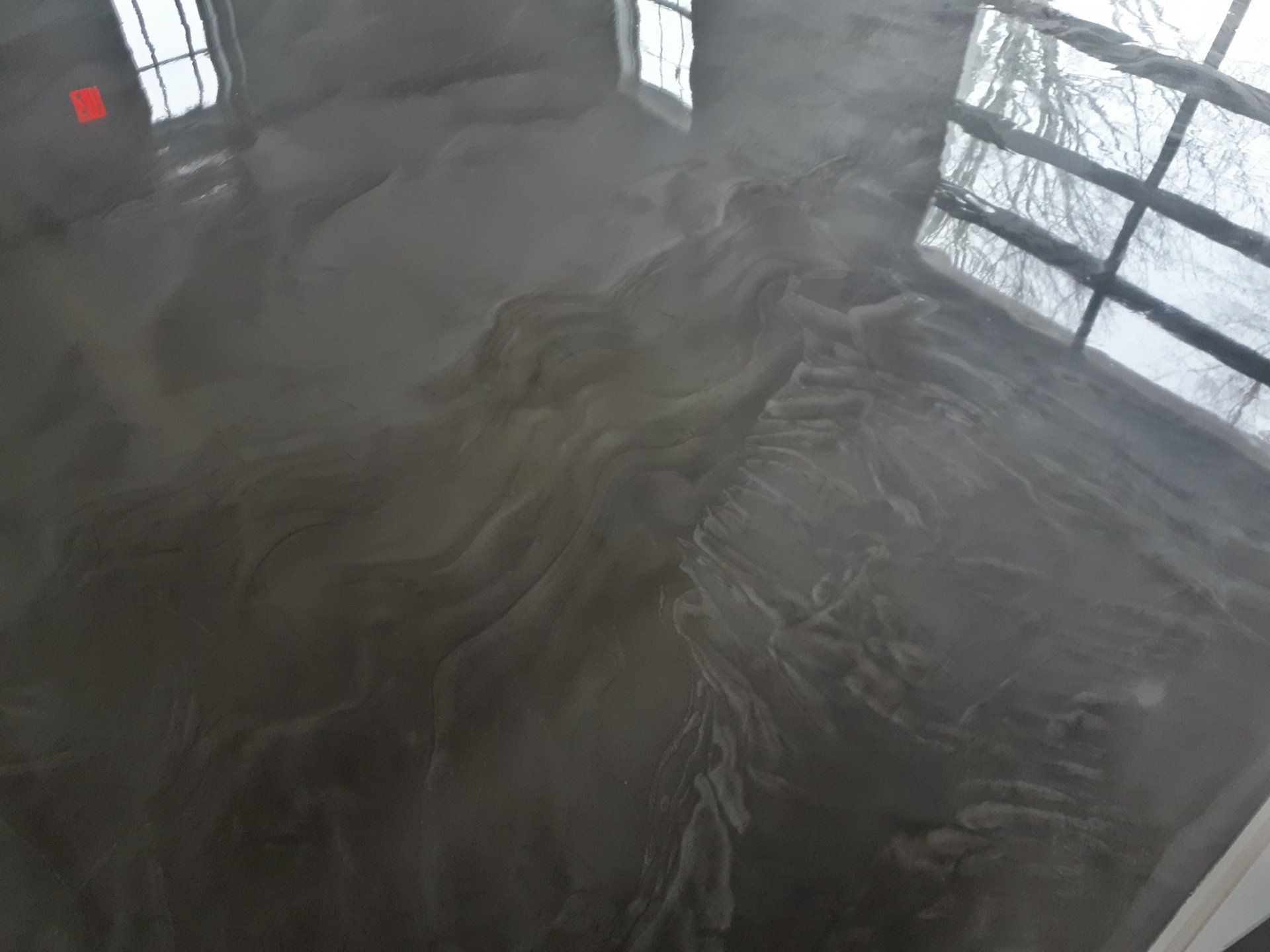 Metallic Marbled Epoxy, Epoxy Garage Floor, Fredericton, Saint John NB