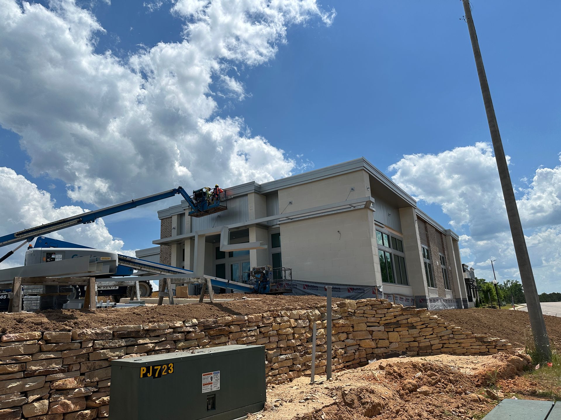 New Bank Commercial Construction | Auburn | Don Allen General Contractor