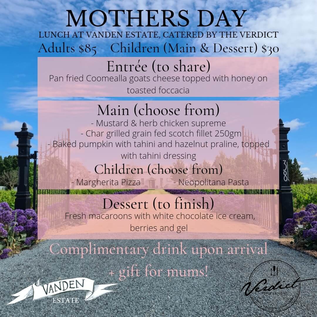 Vanden Estate Mothers Day Event