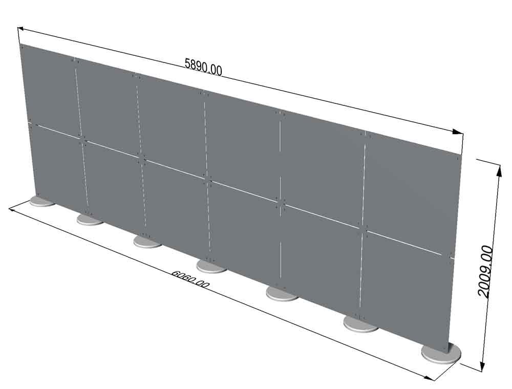 Tabiques móviles: paredes modulares autoportantes