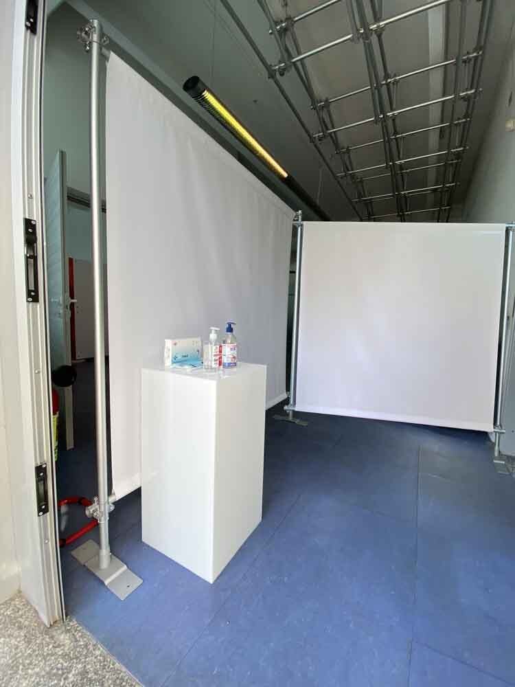 Mobile partition walls: partition panels to create new spaces