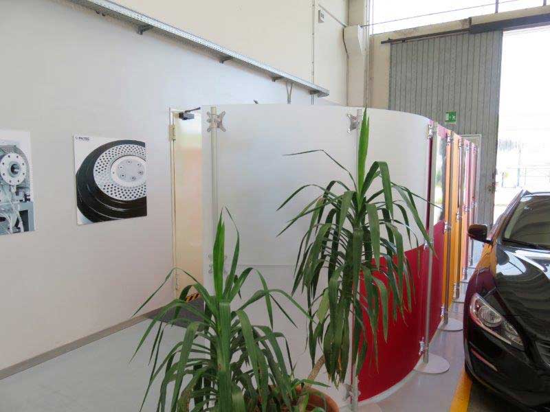 Movable partition walls: for dividing the space of laboratories and ...