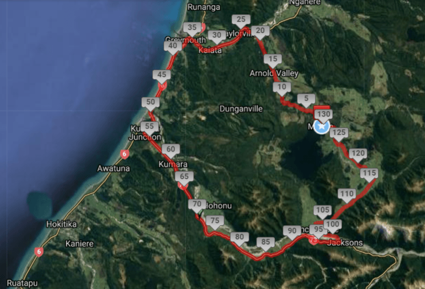 Around Brunner Cycle Ride