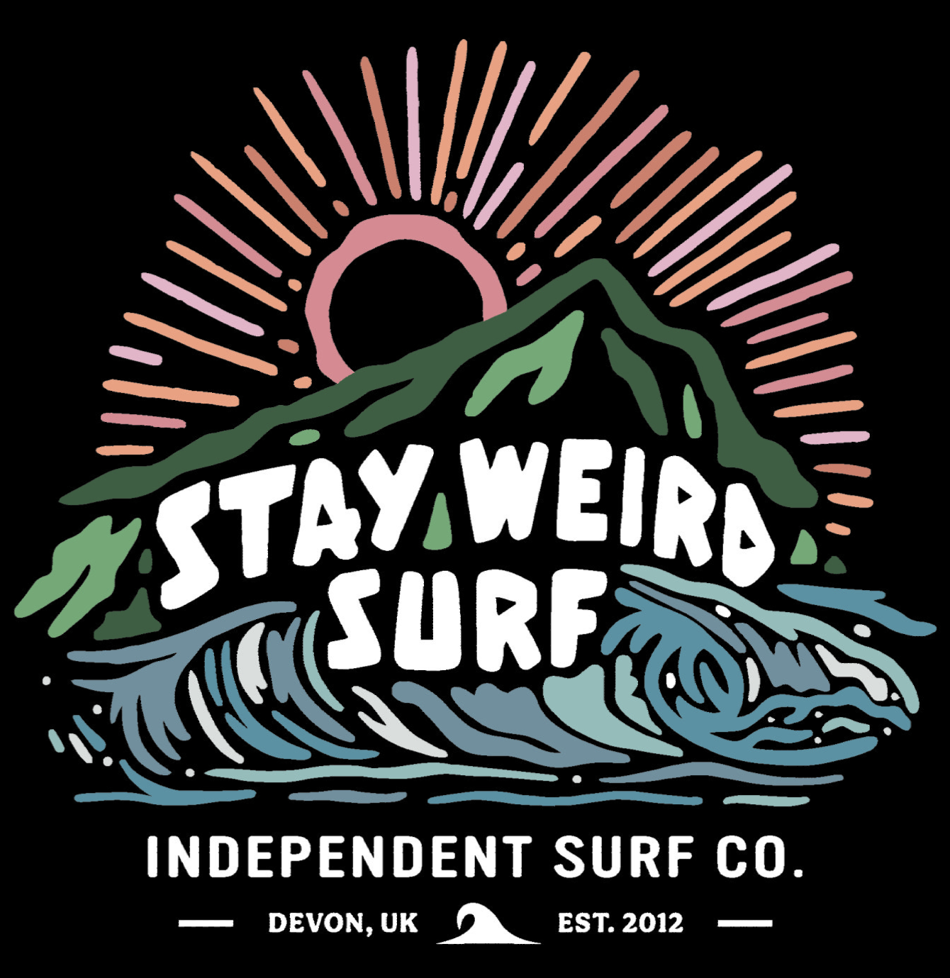 Stay Weird Surf
