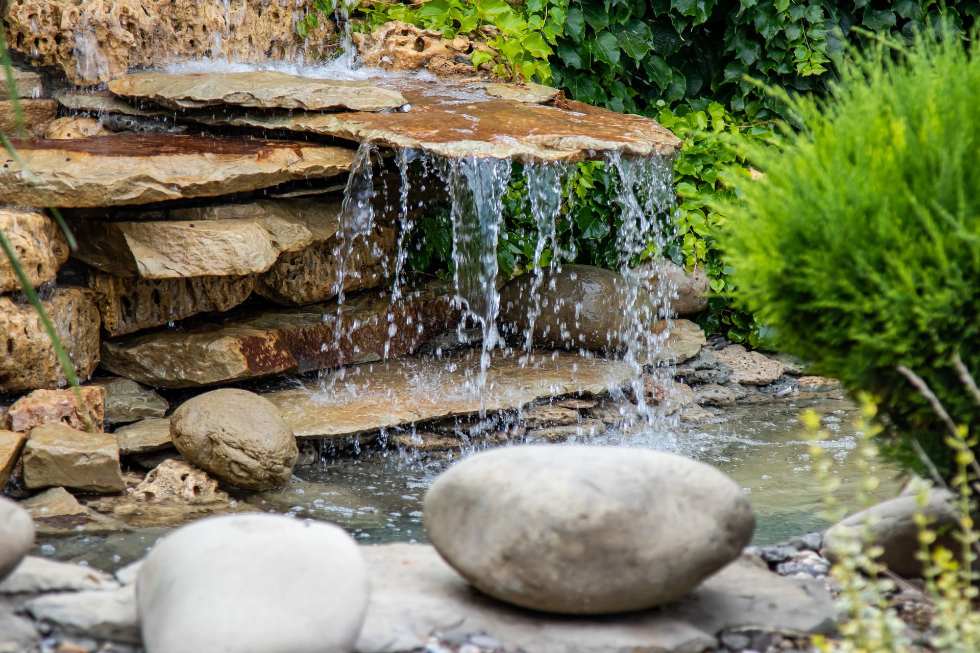 Custom landscape and hardscape design and installation.
