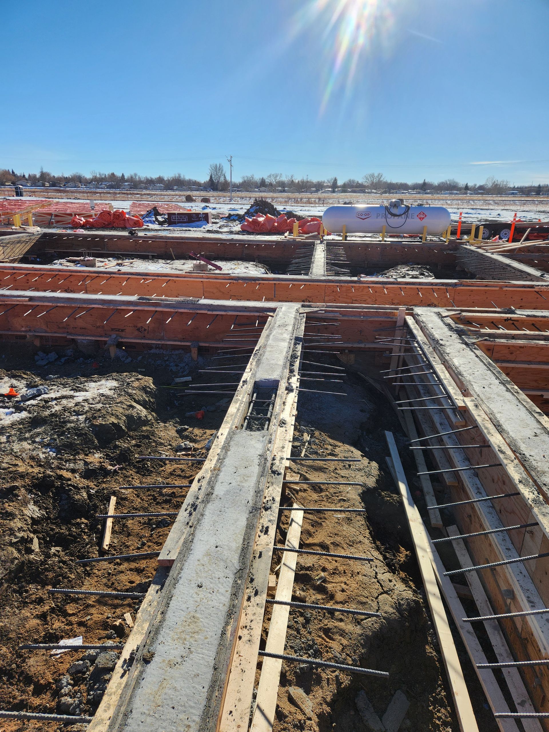 Residential Garage Concrete Slabs in Regina