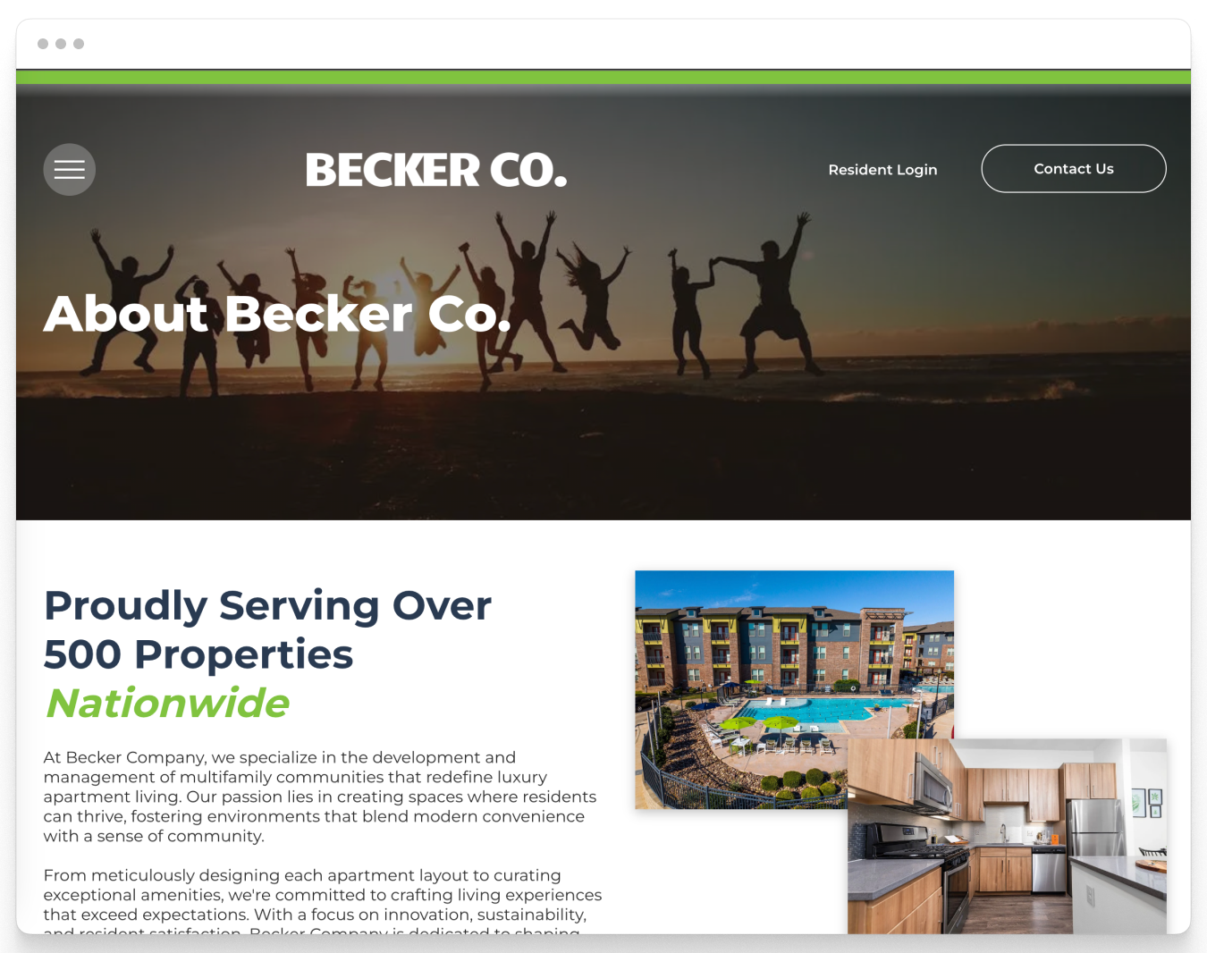 Becker Co | Corporate Website Theme | Repli