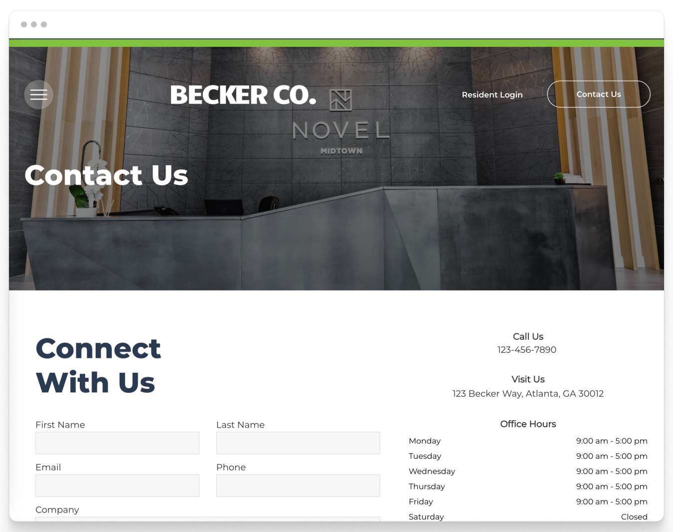 Becker Co | Corporate Website Theme | Repli