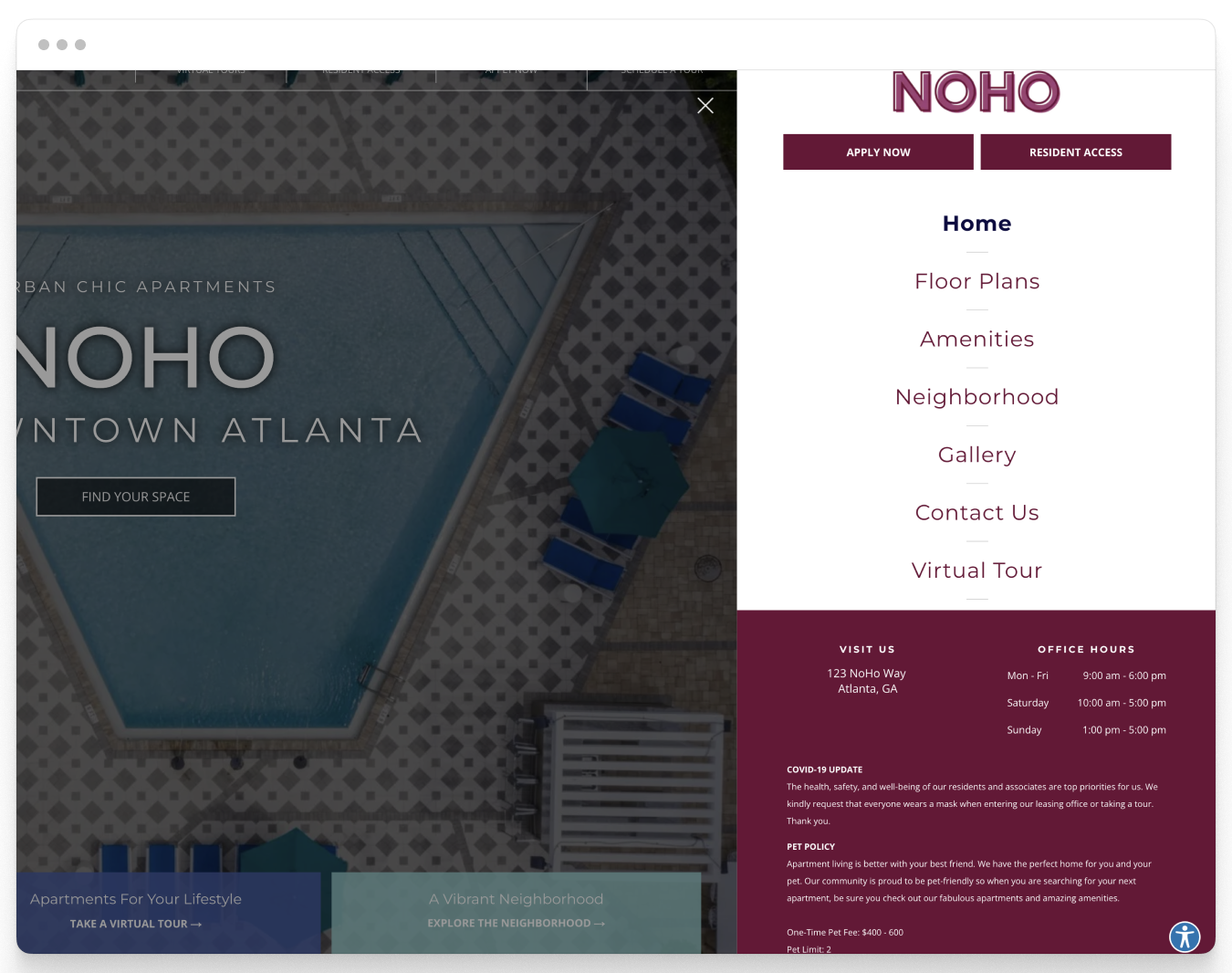 Noho | Property Website Theme | Repli