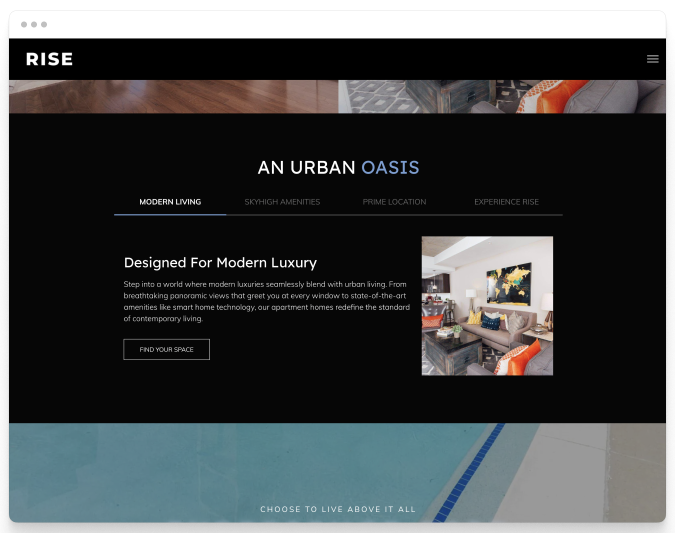Rise | Apartment Website Theme | Repli