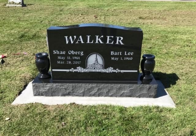 Headstone Photo Gallery | Walker Monument | Utah