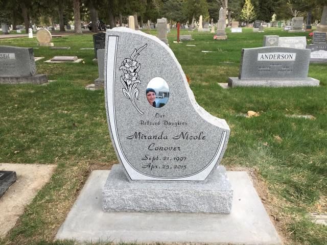 Headstone Photo Gallery | Walker Monument | Utah