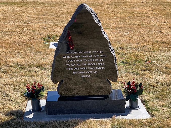 Headstone Photo Gallery | Walker Monument | Utah