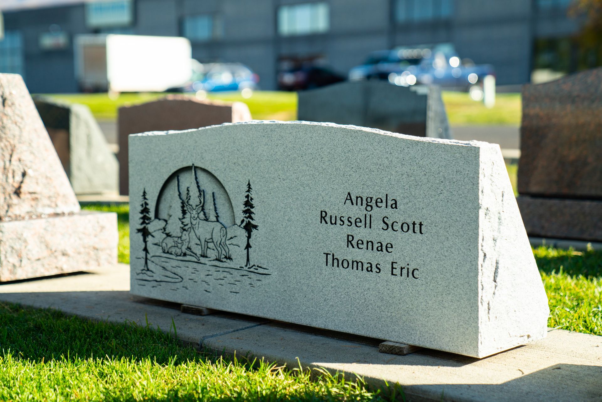 Headstone Photo Gallery | Walker Monument | Utah
