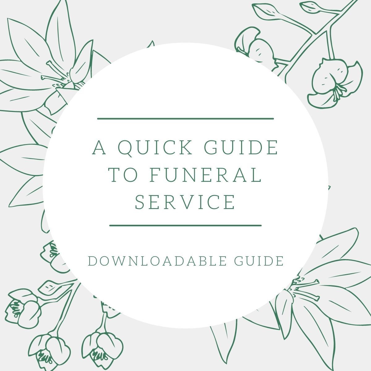 Quick Guide to Funeral Service | Sharp Funeral Homes