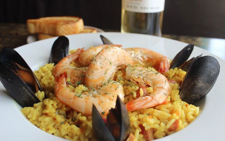 Menú de pescados y mariscos de Estrella Restaurant