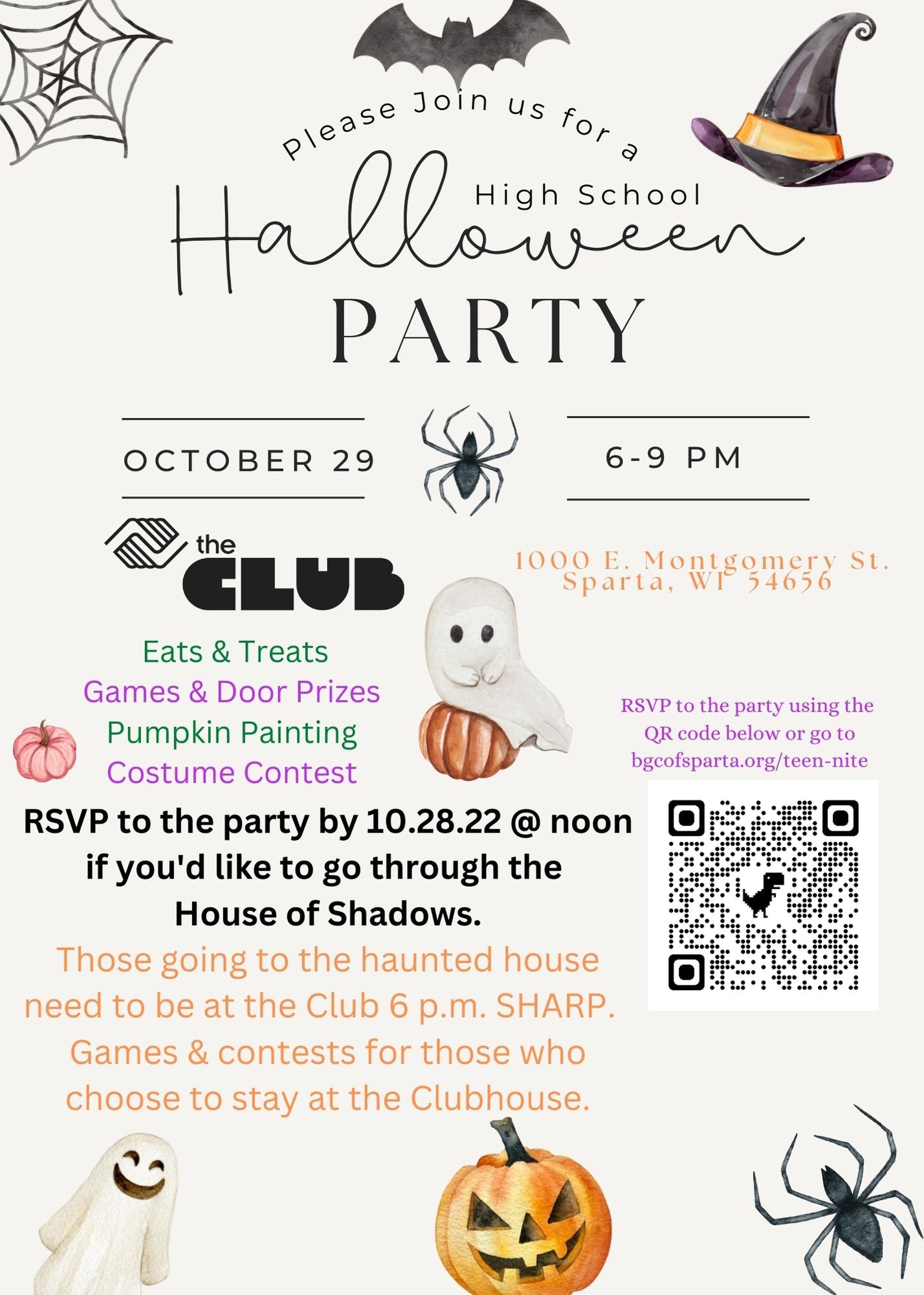 High School Halloween Party