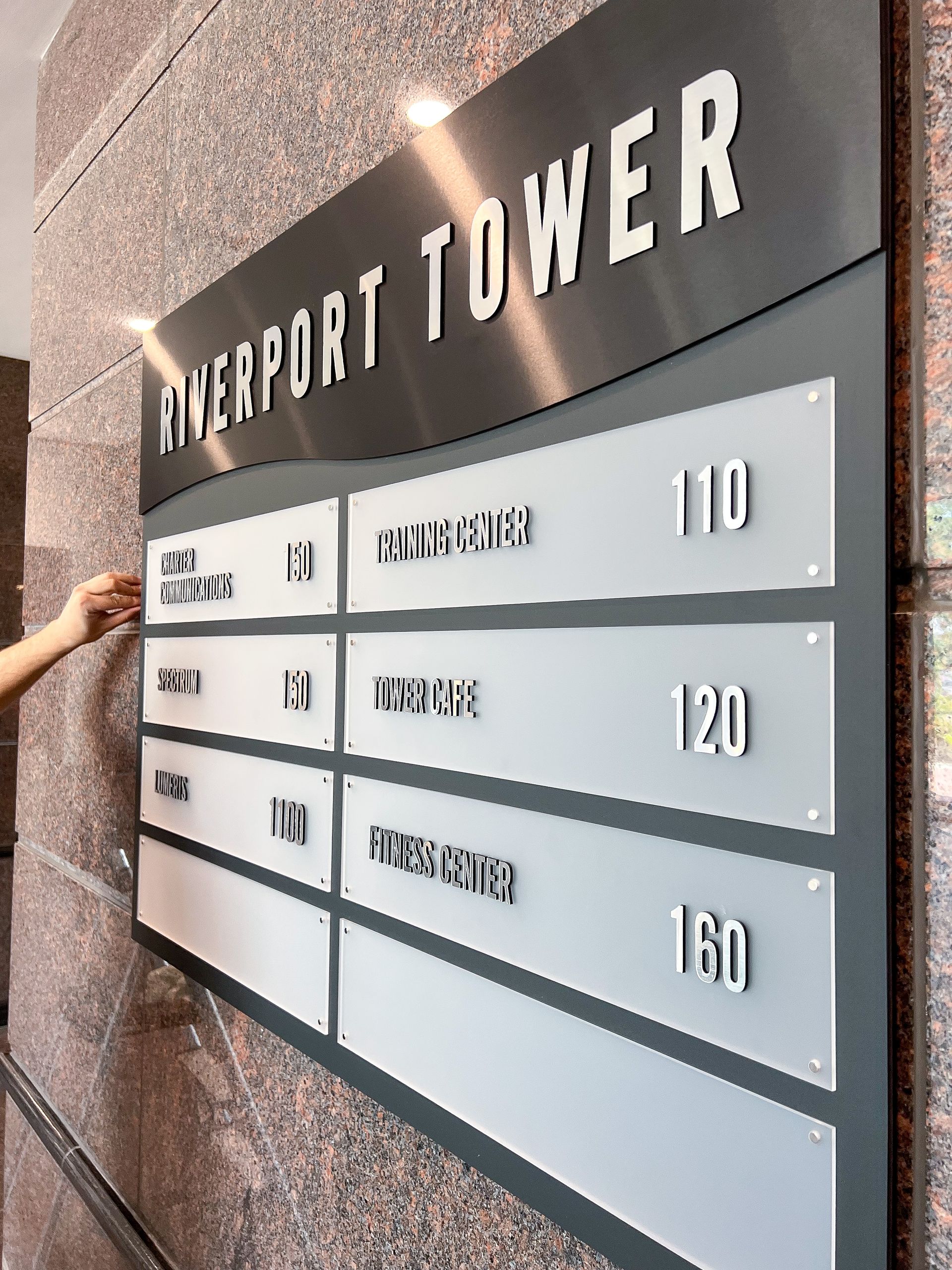 Wayfinding Signs – St. Louis, MO – The Designery Sign Shop