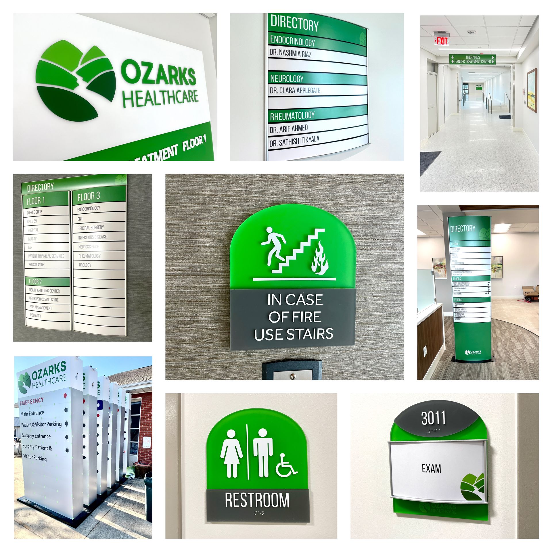 Wayfinding Signs – St. Louis, MO – The Designery Sign Shop
