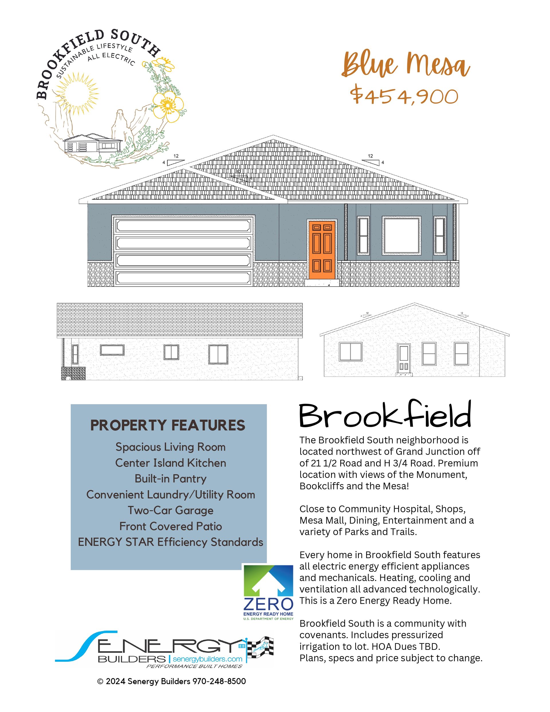 Brookfield South Models - Senergy Builders